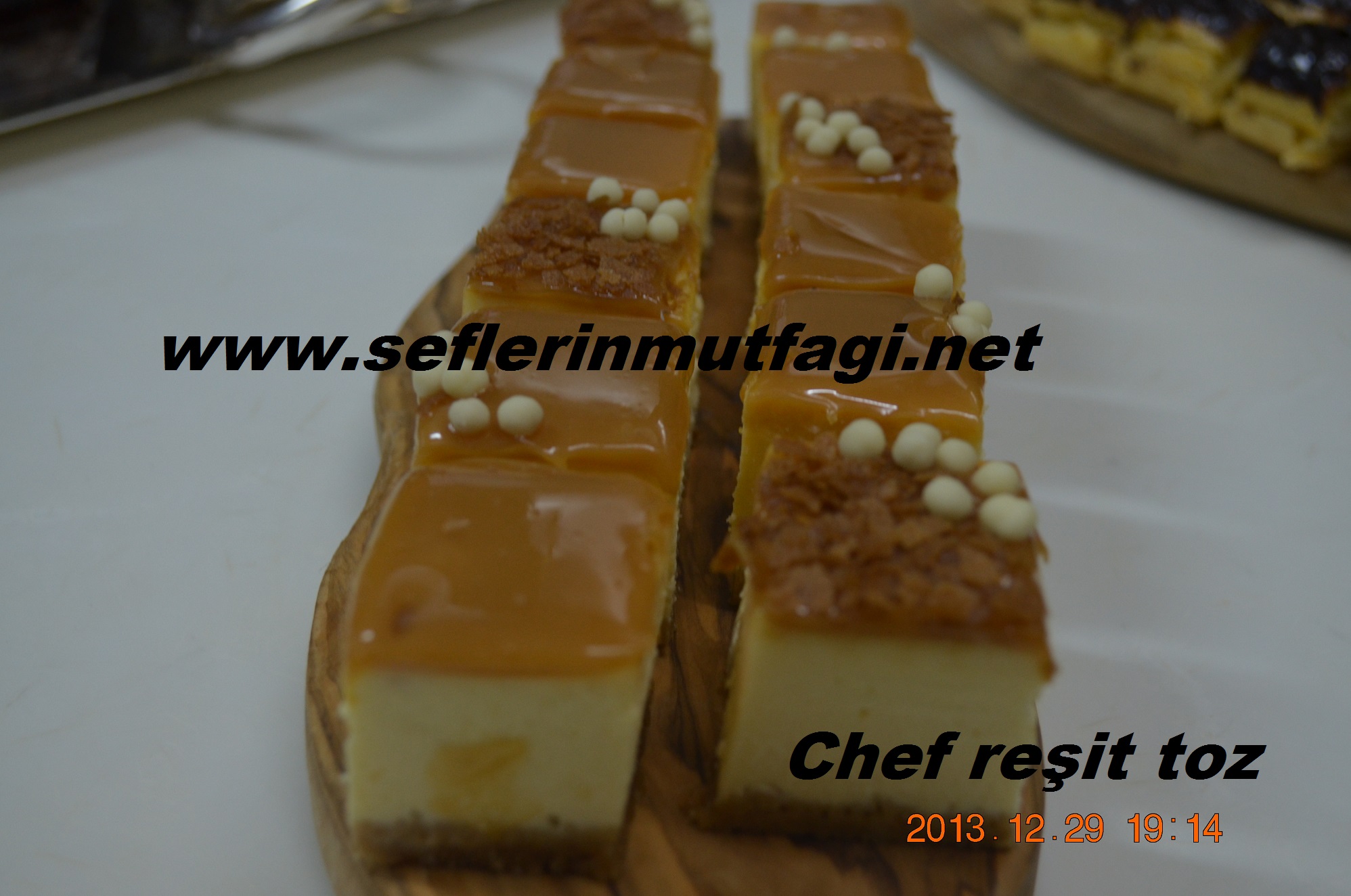 Karamelli cheesecake-çiz kek nasıl yapılır? - Chef Reşit toz – Sağlıklı ...